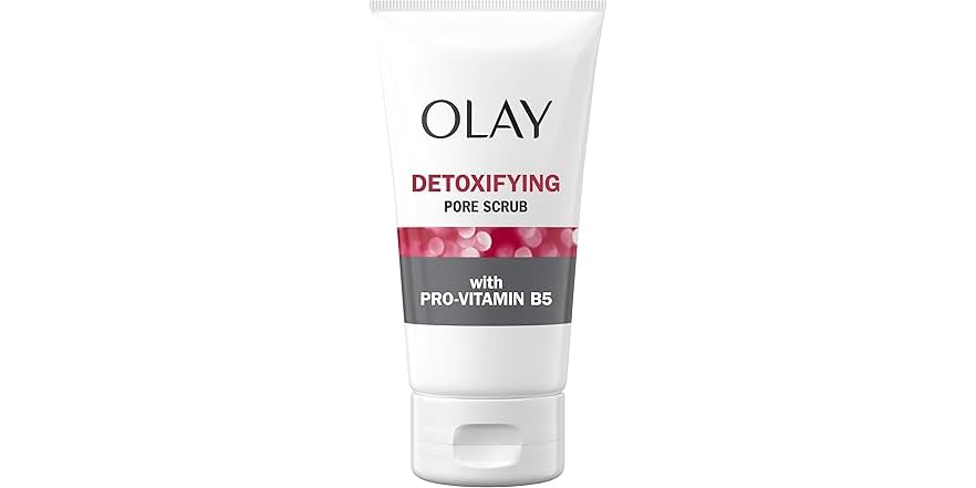 Olay Regenerist Detoxifying Pore Scrub Facial Cleanser, 5 Fl Oz