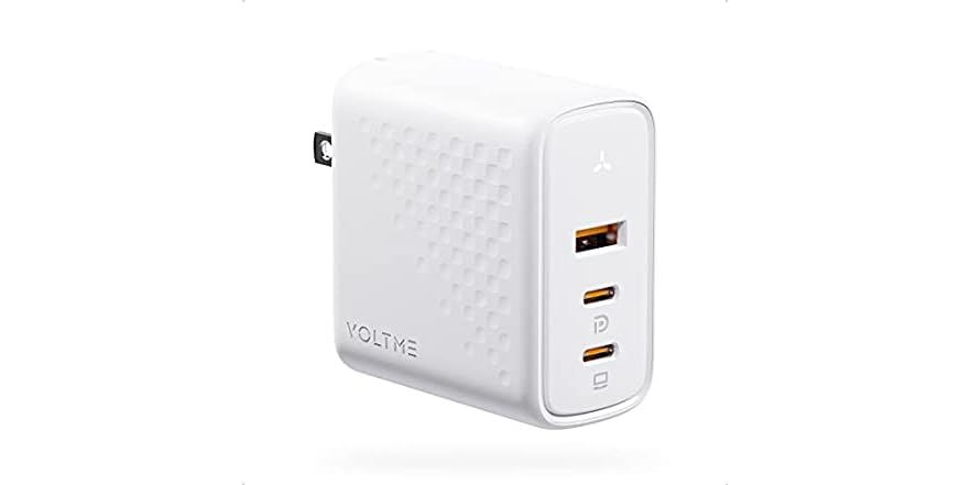 VOLTME 100W 3-Port USB C Wall Charger