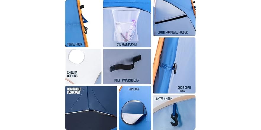 Alpcour Privacy Pop-Up Tent