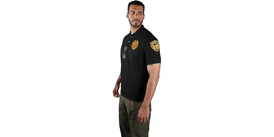 Security Polo Shirt, XL
