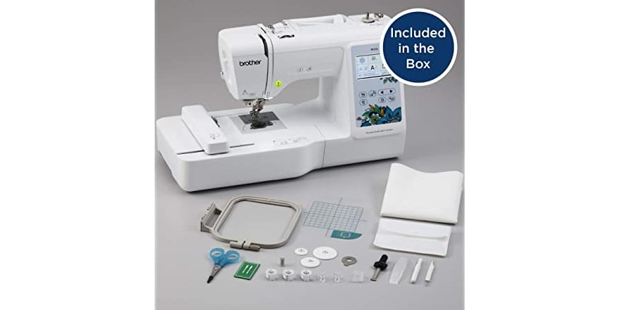Brother PE535 Embroidery Machine, 80 Built-in Designs