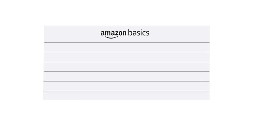 Amazon Basics Narrow Ruled Writing Pad