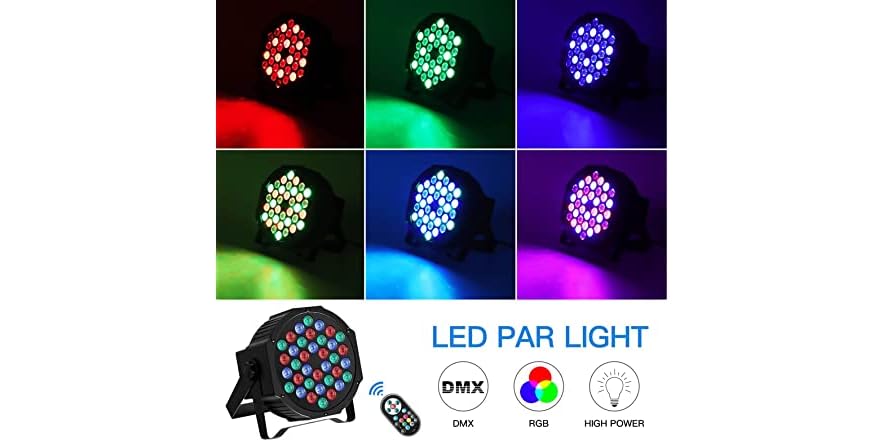 Stage Lights 36 LED Par Lights