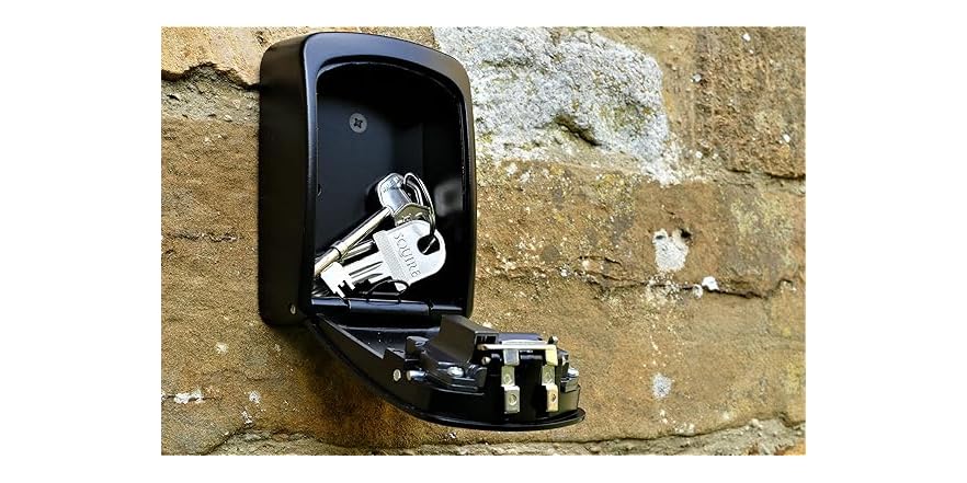 Squire Squire Key Safe Box - 4 Wheel Combinati
