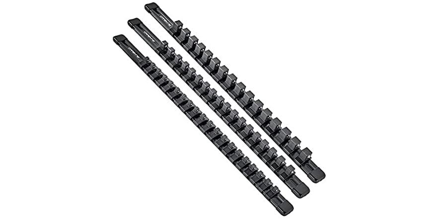 3 Piece Aluminum Socket Organizer