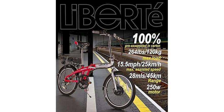 SWIFTY Liberte Folding E-Bike 6-S Adult