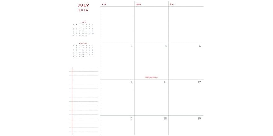 AT-A-GLANCE ACADEMIC YEAR WEEK