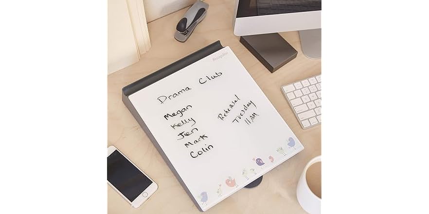 Kids MessageStor Dry-Erase Glass Board