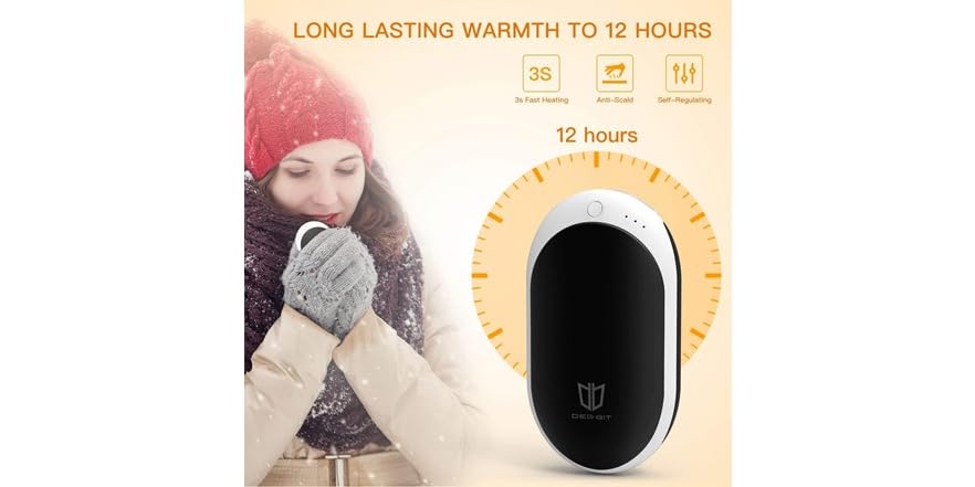 DEGBIT 7800mAh Rechargeable Hand Warmer