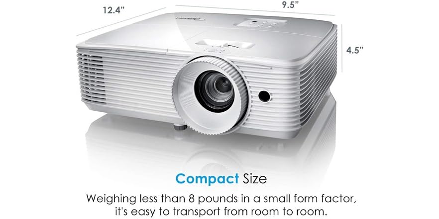 Optoma EH412 1080P HDR DLP Professional Projector
