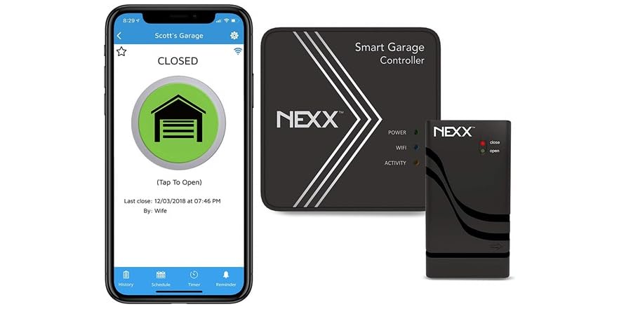 NEXX NXG-200 Smart Garage Controller (Open Box)