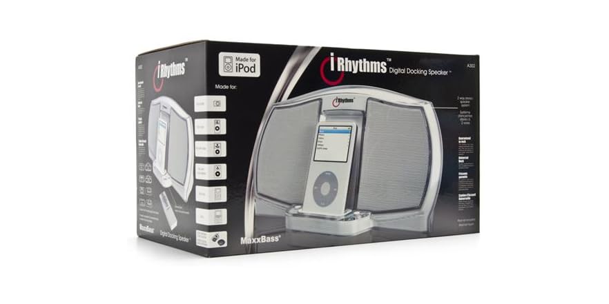 iRhythm iPod Docking Speaker System w/ Remote
