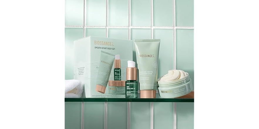 Biossance Smooth Start Body Set