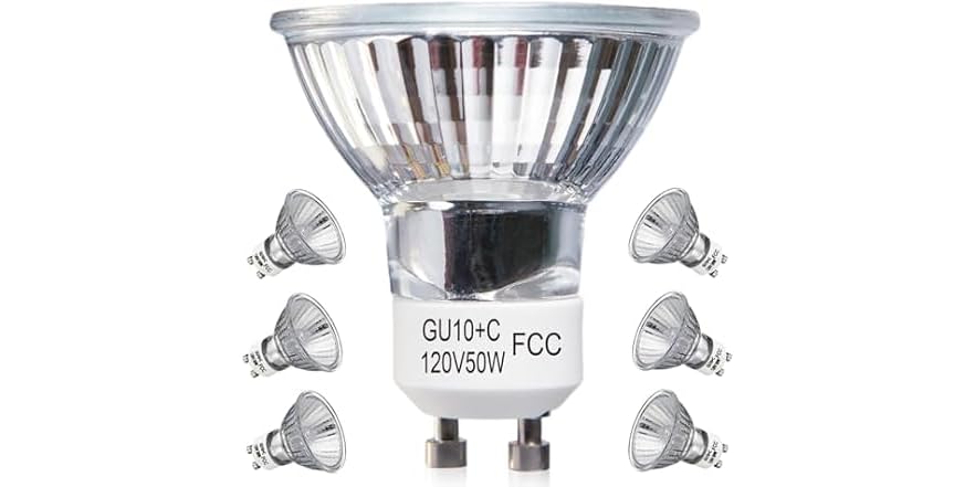 12 Pack 50W Halogen Light bulbs