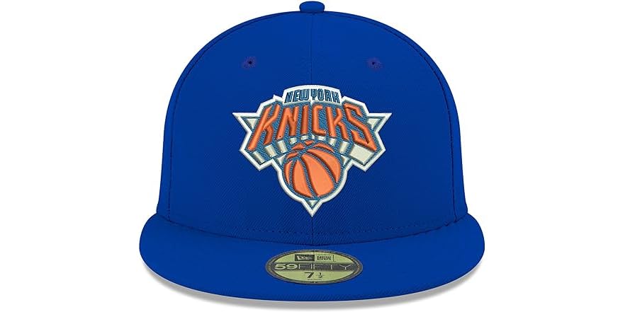 New Era NBA New York Knicks Fitted Cap