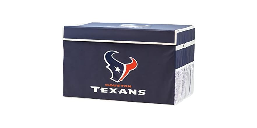 Franklin Texans NFL Storage Footlocker Bin