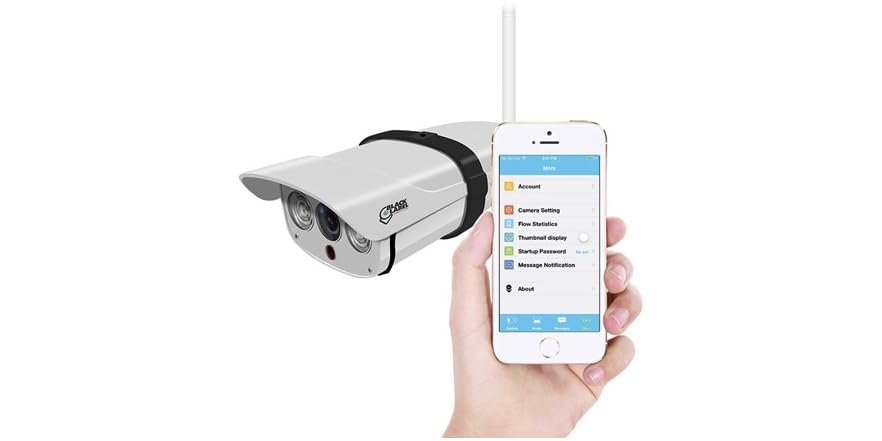 Black Label Innovations BL2603 Outdoor Cam HD White