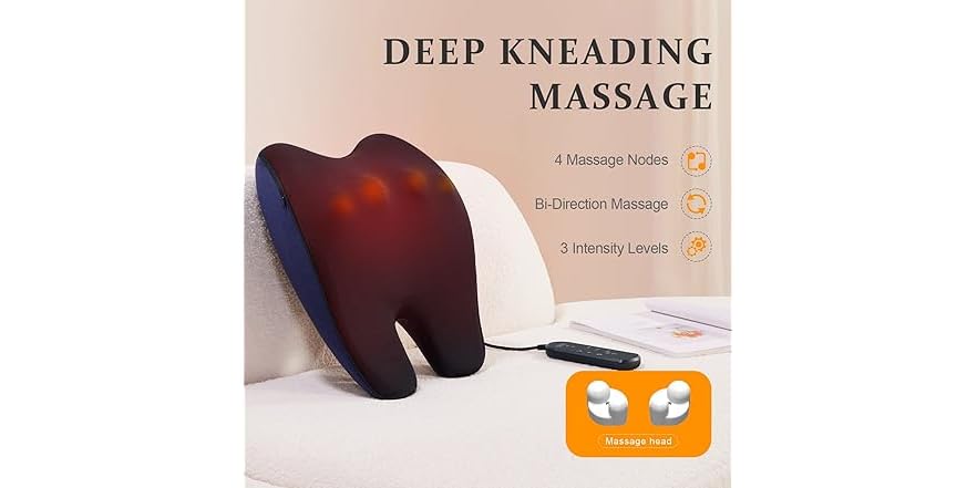Boriwat Shiatsu Neck and Back Massager