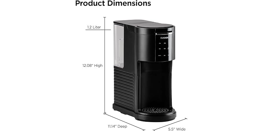 CUCKOO Single Serve Coffee Maker for K-Cup