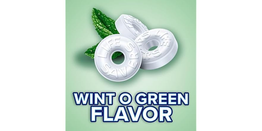 LIFE SAVERS Wint-O-Green Breath Mint Bulk Hard Candy