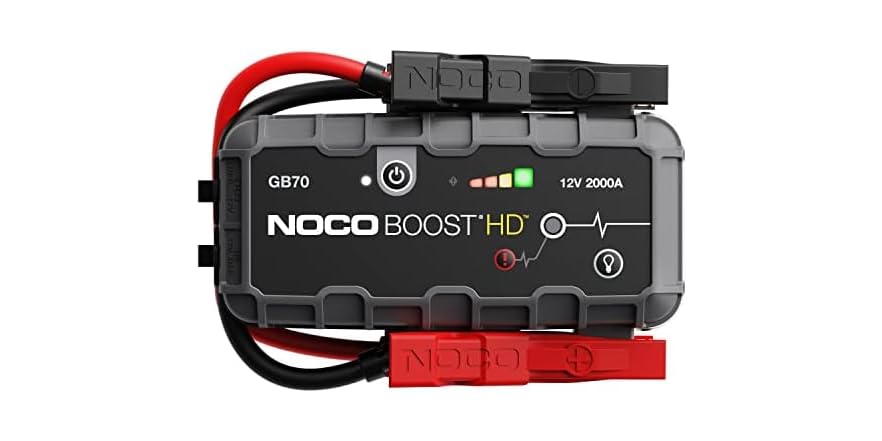 NOCO Boost HD GB70 2000A UltraSafe Car Battery Jump Starter