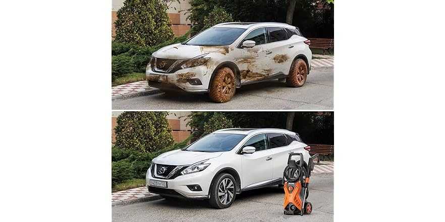 Rock&Rocker Powerful Electric Pressure Washer