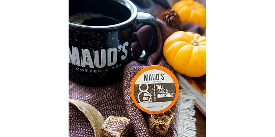 Maud's Tall Dark & Handsome Pods Decaf 96Ct