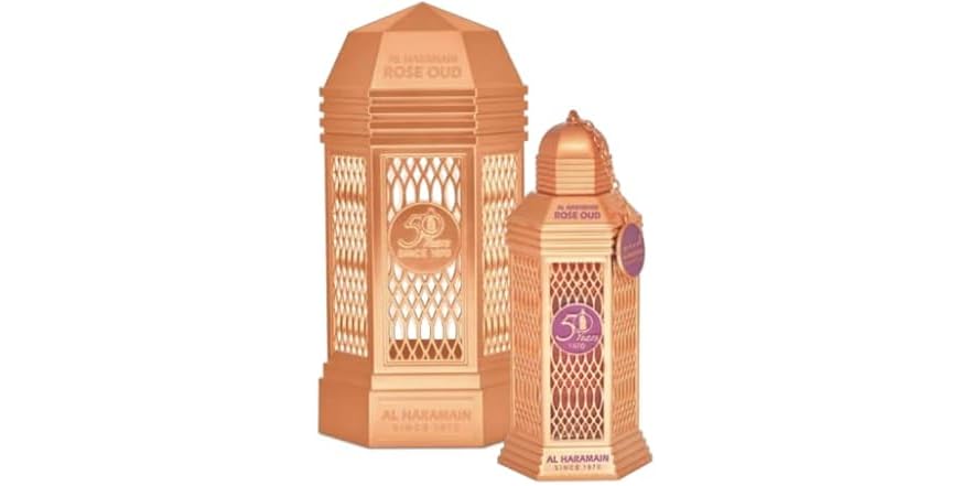 Al Haramain 50 Years Rose Oud 3.4oz EDP (Open Box)