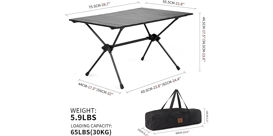 Portable Ultralight Camping Table