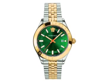 Versace Mens Gold Tone 42mm Watch- Display Model