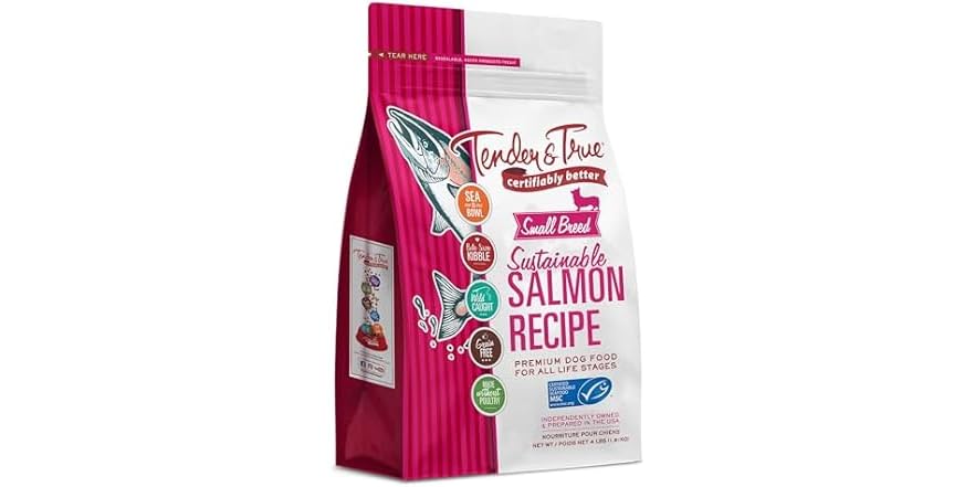 Tender & True Small Breed Sustainable Salmon
