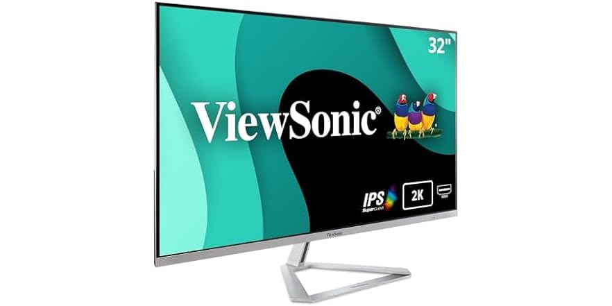 ViewSonic VX3276-2K-MHD 32 Inch Widescreen IPS 1440p Monitor