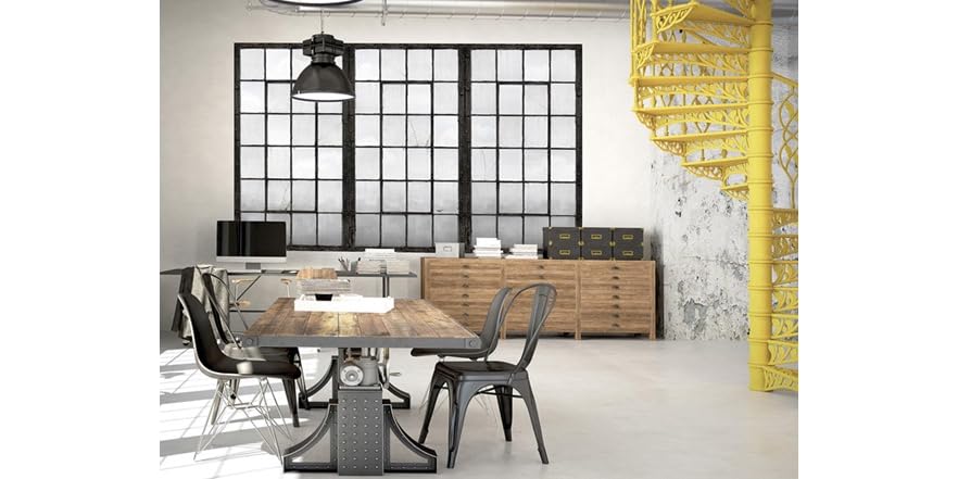 Warehouse Windows Mural