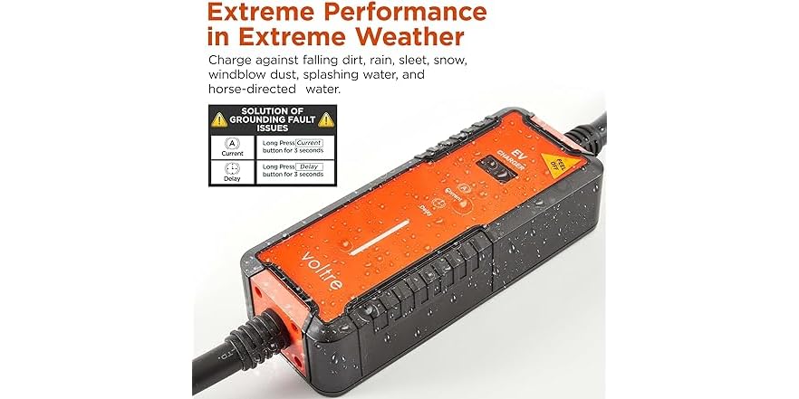 Voltre M2 Lightning Level 1 and 2 EV Charger