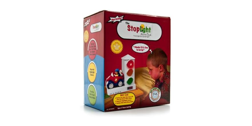 Stoplight Alarm Clock - 2 Choices