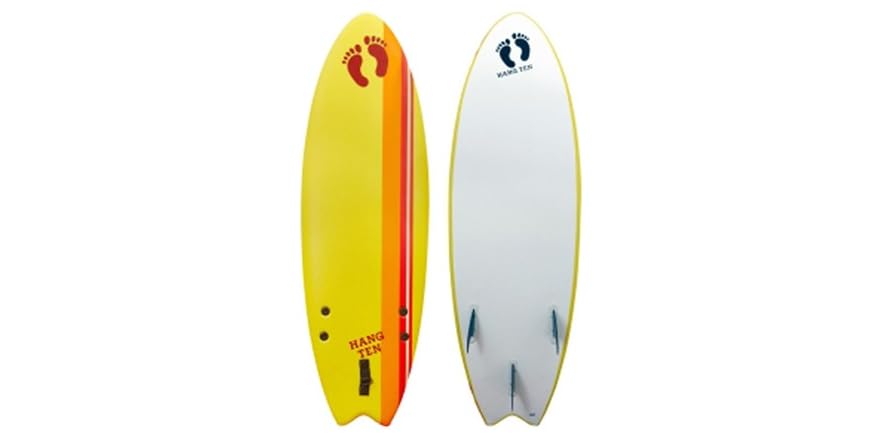5' 6" Flying Fish Soft Top Surfboard