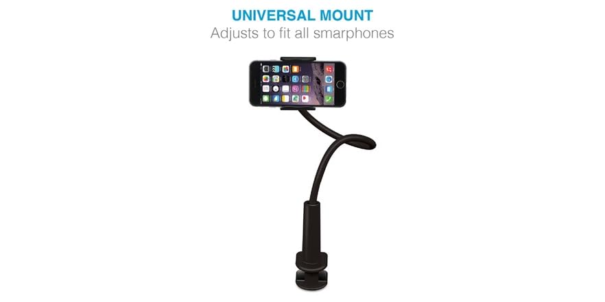 Aduro Solid-Grip Adjustable Gooseneck Phone Stand