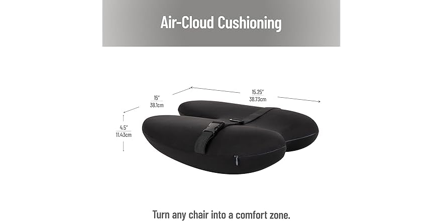 Mind Reader Lumbar Support Pillow