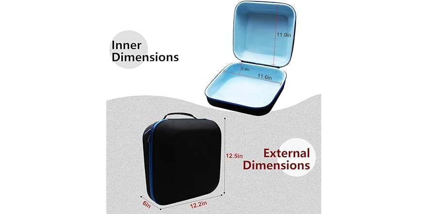 Cricut EasyPress Hard Case Storage Bag