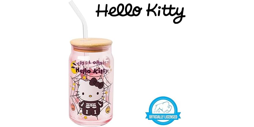Silver Buffalo Hello Kitty Halloween Tumbler