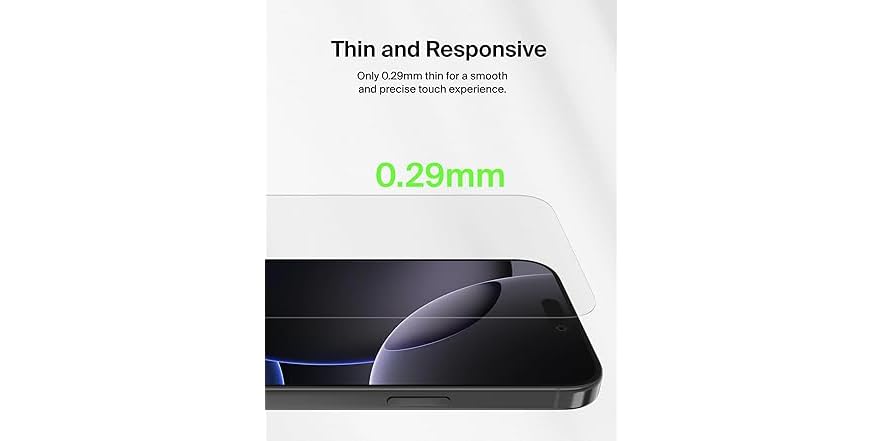 Belkin UltraGlass 2 Treated Screen Protector for iPhone 16 Series
