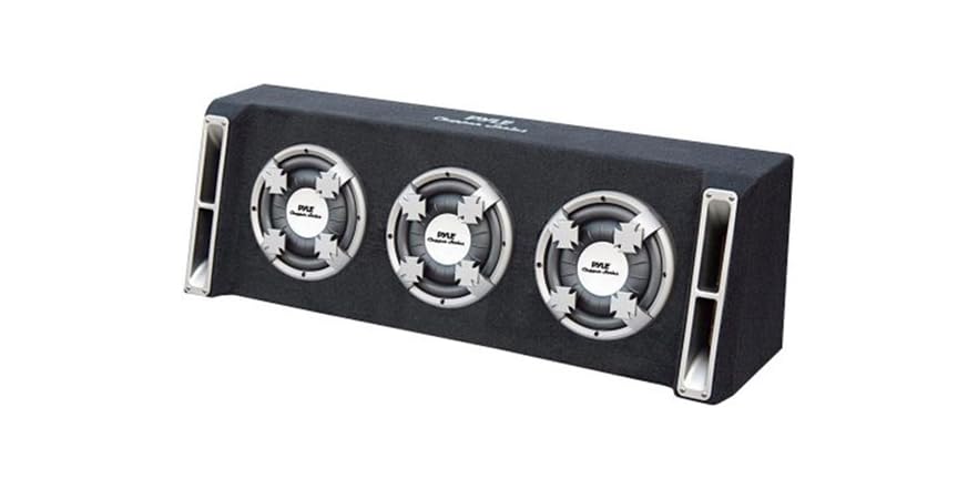 Triple 10" Slim Designed Bass Box System