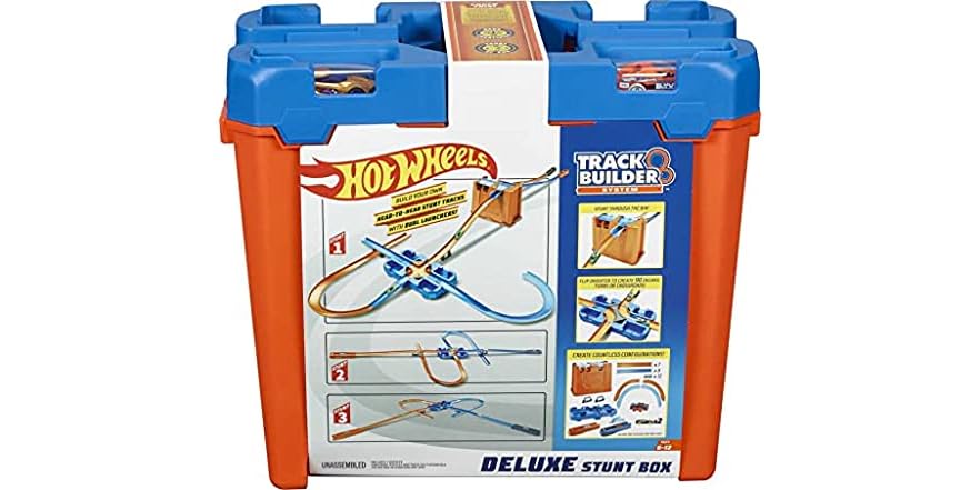 Hot Wheels Track Builder Stunt Box Set