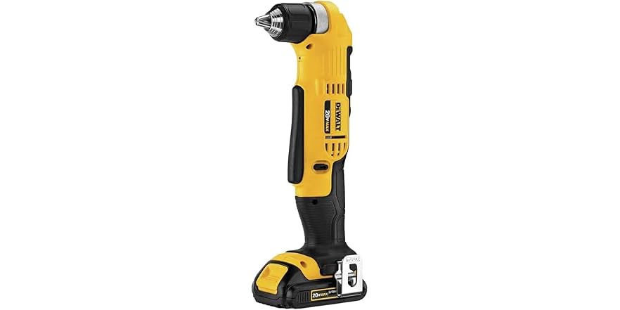 DEWALT DCD740C1 20V Max Right-Angle Drill Kit
