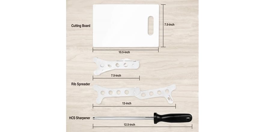 Mossy Oak Hunting Field Dressing Kit 10 Pc Butcher Set