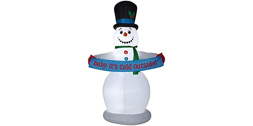 Gemmy Inflatable 8ft Snowman
