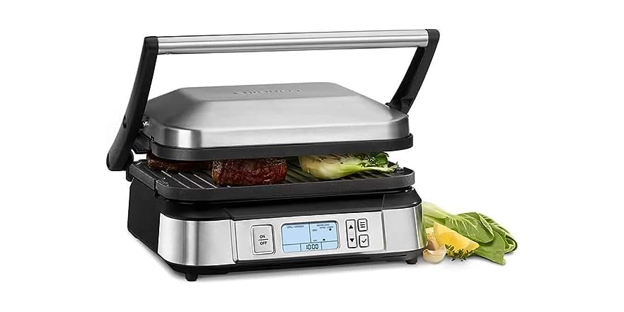 Cuisinart GR-6S Contact Smoke-Less Mode Griddler (Open Box)