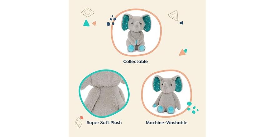 B. Softies Plush Elephant Doll