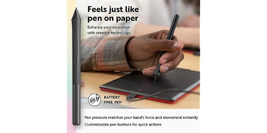 One by Wacom Medium Graphics Drawing Tablet