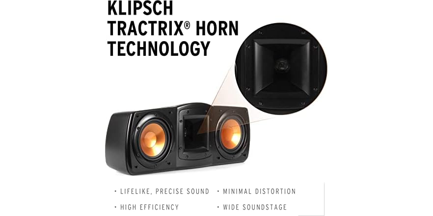 Klipsch Synergy Black Label C-200 Center Channel Speaker